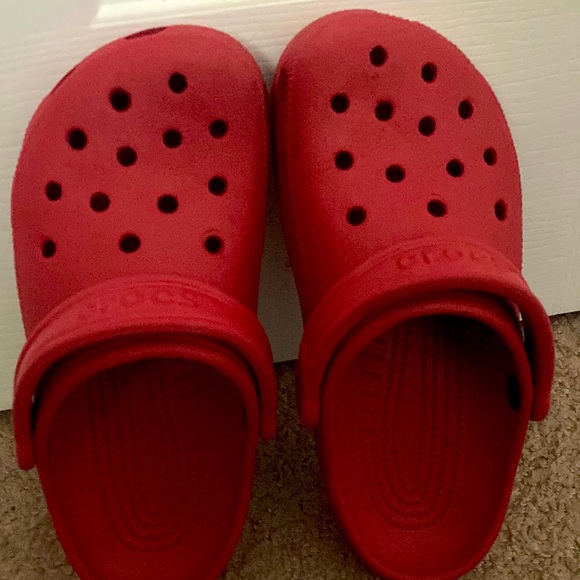 CROCS | Shoes | Red Crocs | Poshmark